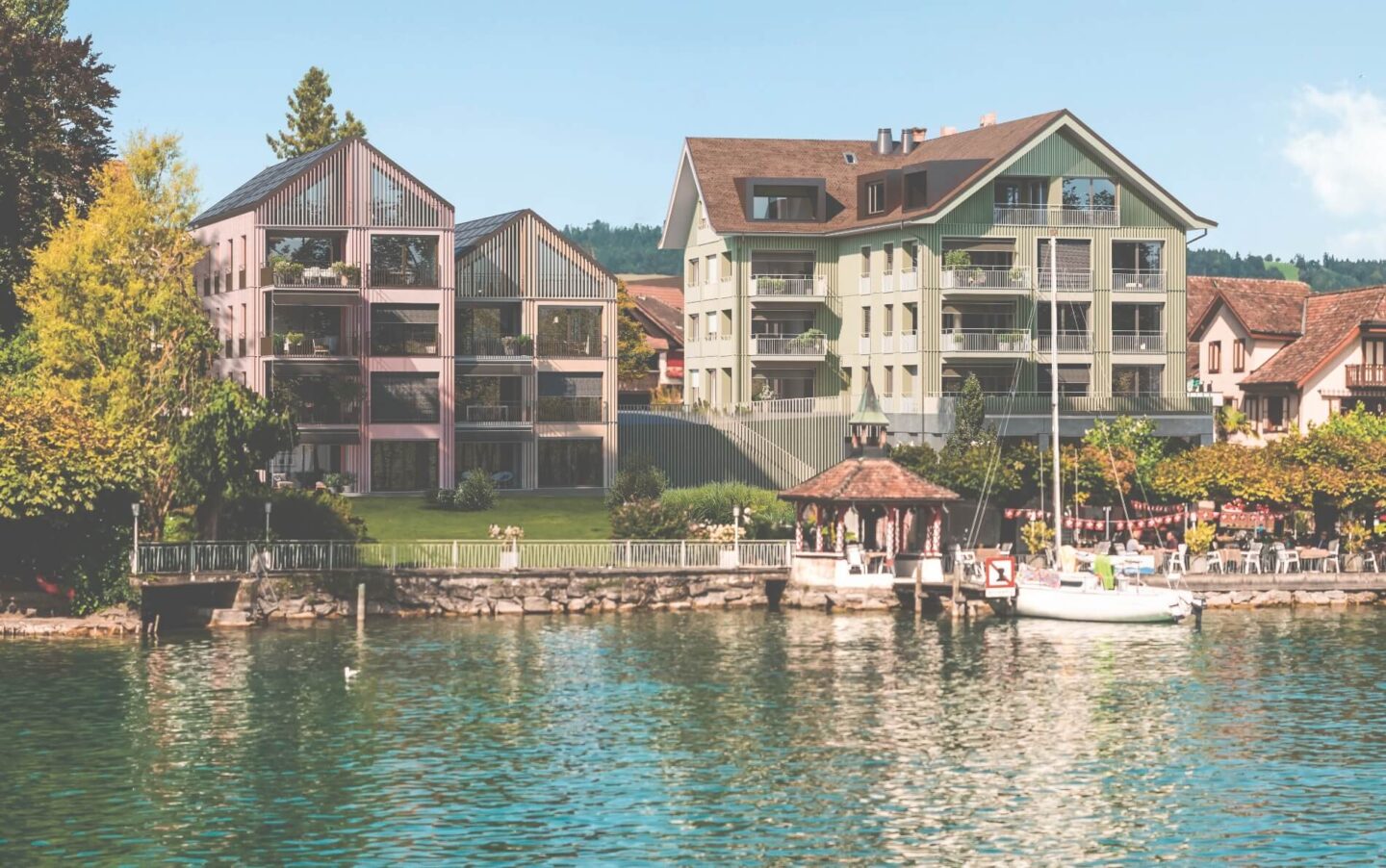 Rigi Royal Wohnhäuser & Restaurant in Immensee | C. Vanoli Gruppe